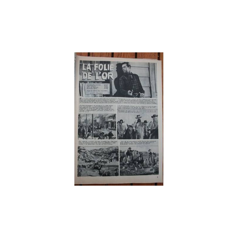 Magazine Star Cine Aventures 1961 George Montgomery Karin Booth Richard ...