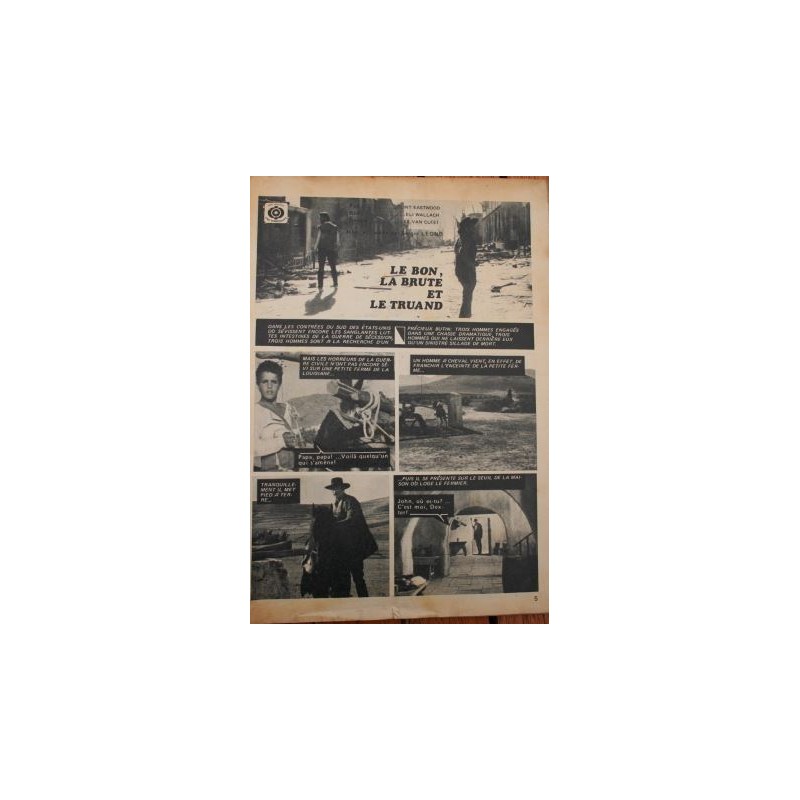 Magazine Star Cine Aventures 1973 Clint Eastwood Eli Wallach Lee Van ...