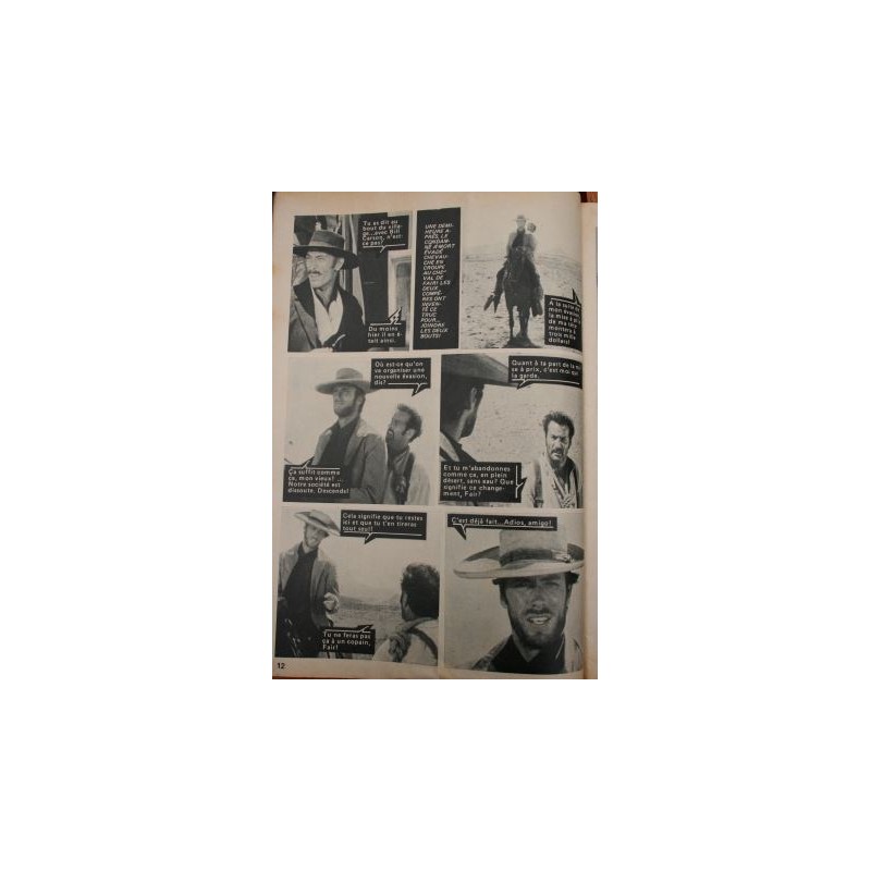 Magazine Star Cine Aventures 1973 Clint Eastwood Eli Wallach Lee Van ...