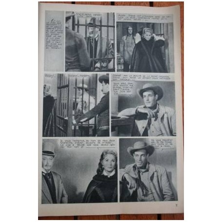 Magazine Star Cine Aventures 1962 Guy Madison Rhonda Fleming James ...