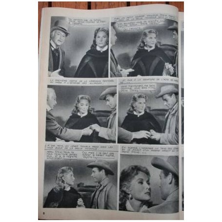 Magazine Star Cine Aventures 1962 Guy Madison Rhonda Fleming James ...