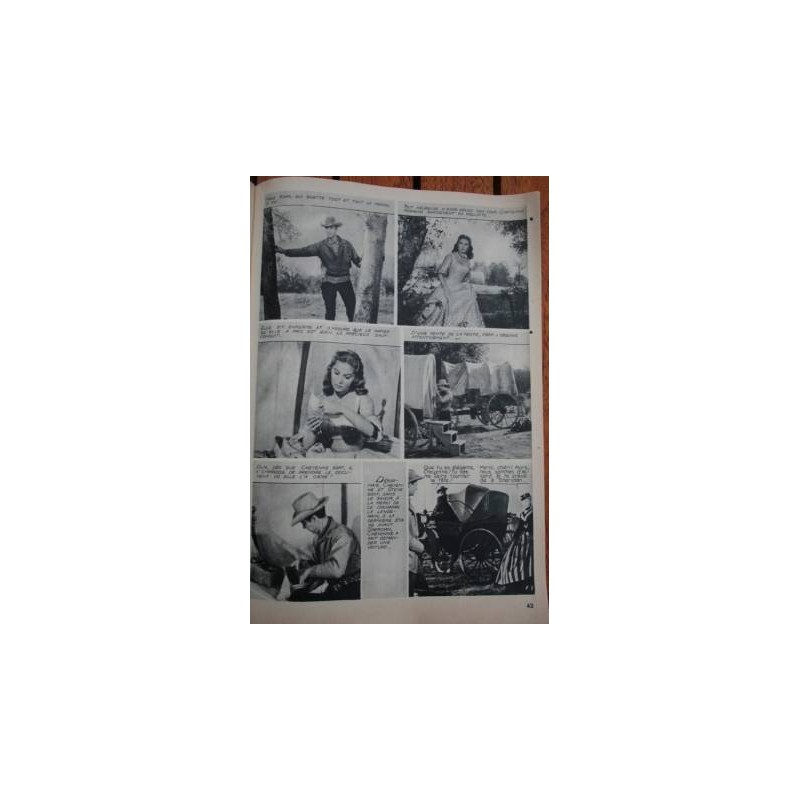 Magazine Star Cine Aventures 1962 Guy Madison Rhonda Fleming James ...