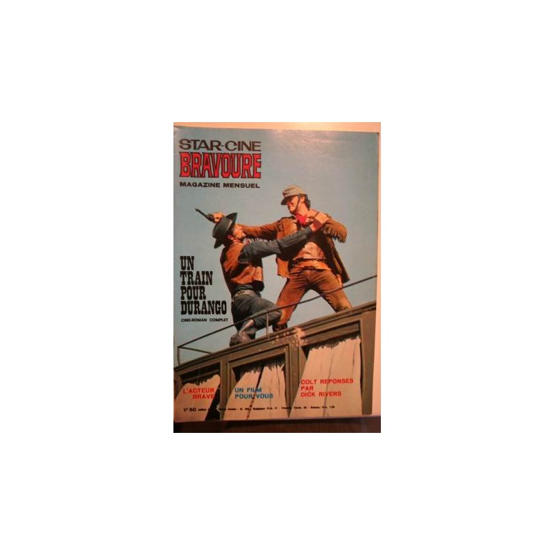 Magazine Star Cine Bravoure 1970 Anthony Steffen Enrico Maria Salerno ...