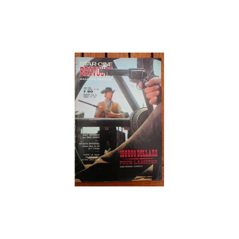 Magazine Star Cine Bravoure 1968 Robert Hundar Jose Bodalo Pamela Tudor ...