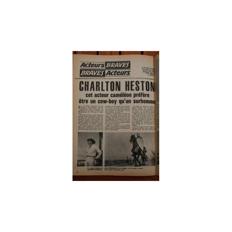 Magazine Star Cine Bravoure 1968 Anthony Steffen Luisa Baratto Fernando ...