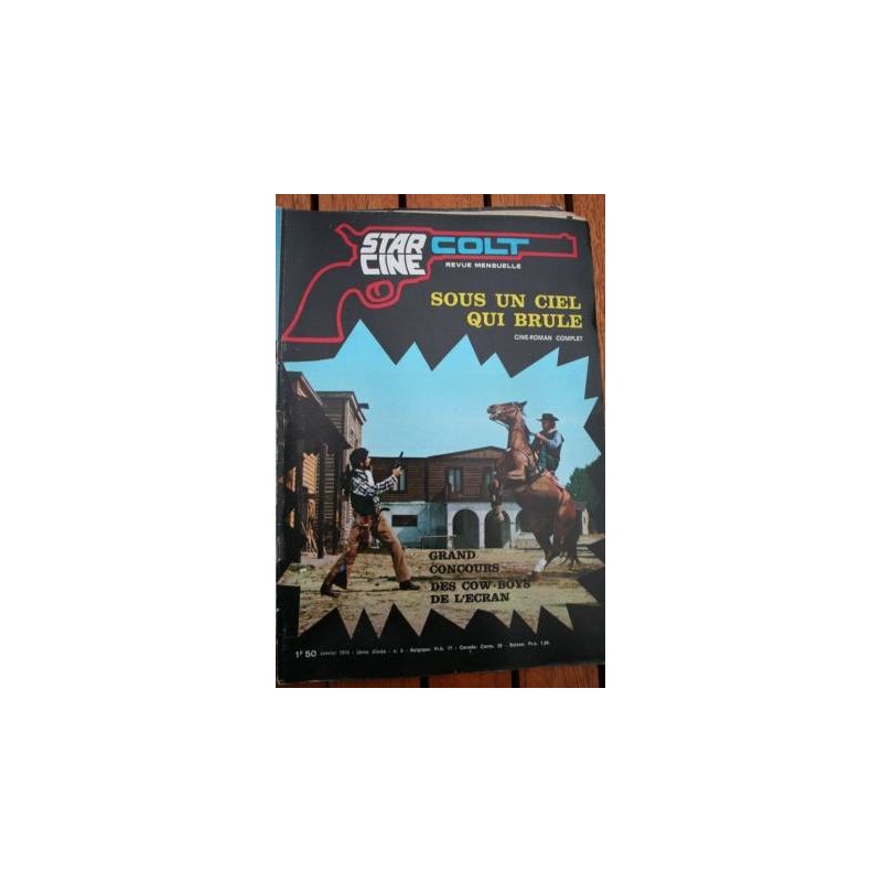 Magazine Star Cine Colt 1970 Giuliano Gemma Mario Adorf Magda Konopka A ...