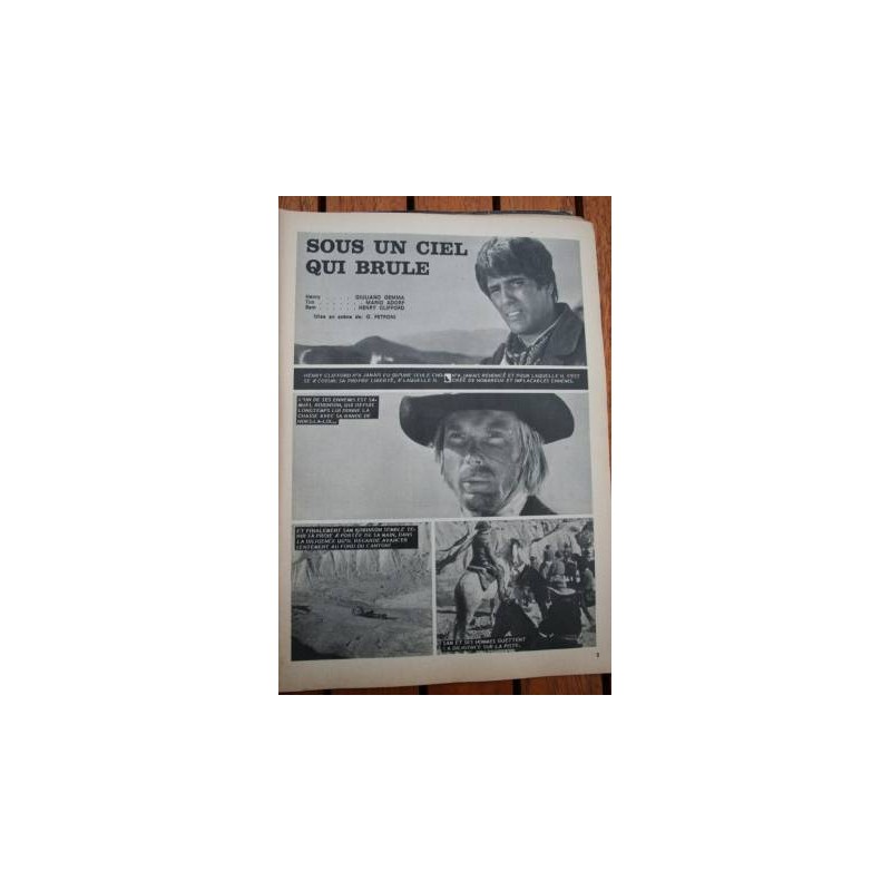 Magazine Star Cine Colt 1970 Giuliano Gemma Mario Adorf Magda Konopka A ...