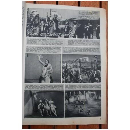 Magazine Star Cine Vaillance 1962 Dennis Morgan Paula Raymond Richard ...