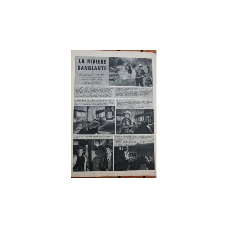 Magazine Star Cine Vaillance 1963 Audie Murphy Lisa Gaye Walter Brennan ...