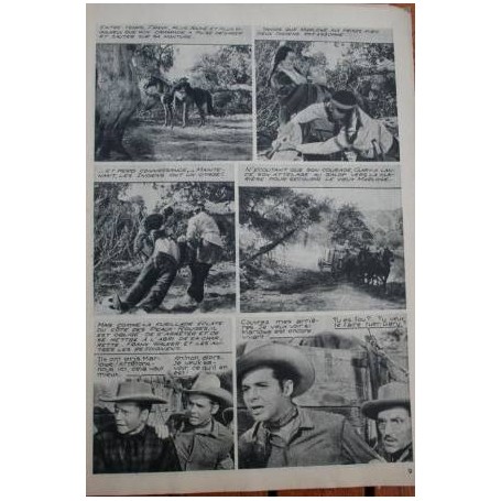 Magazine Star Cine Vaillance 1963 Audie Murphy Lisa Gaye Walter Brennan ...