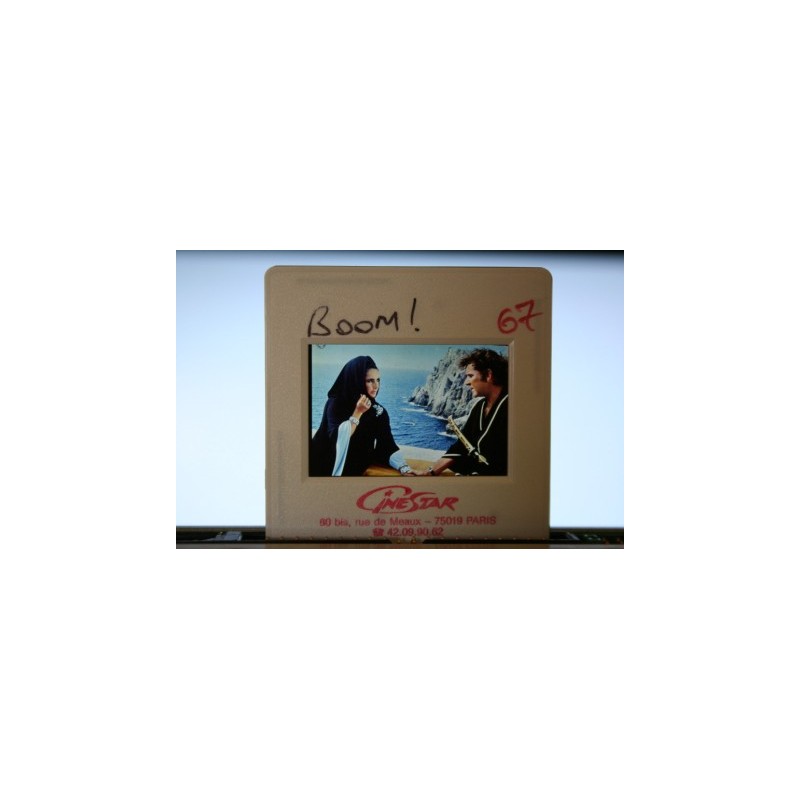 Slide 1980 Elizabeth Taylor Richard Burton Boom
