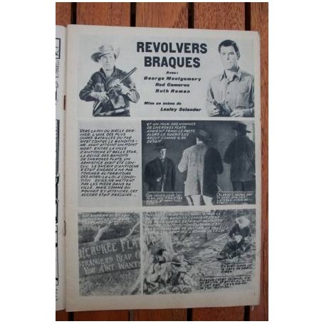 Magazine Western Aventures 1961 George Montgomery Rod Cameron Ruth ...